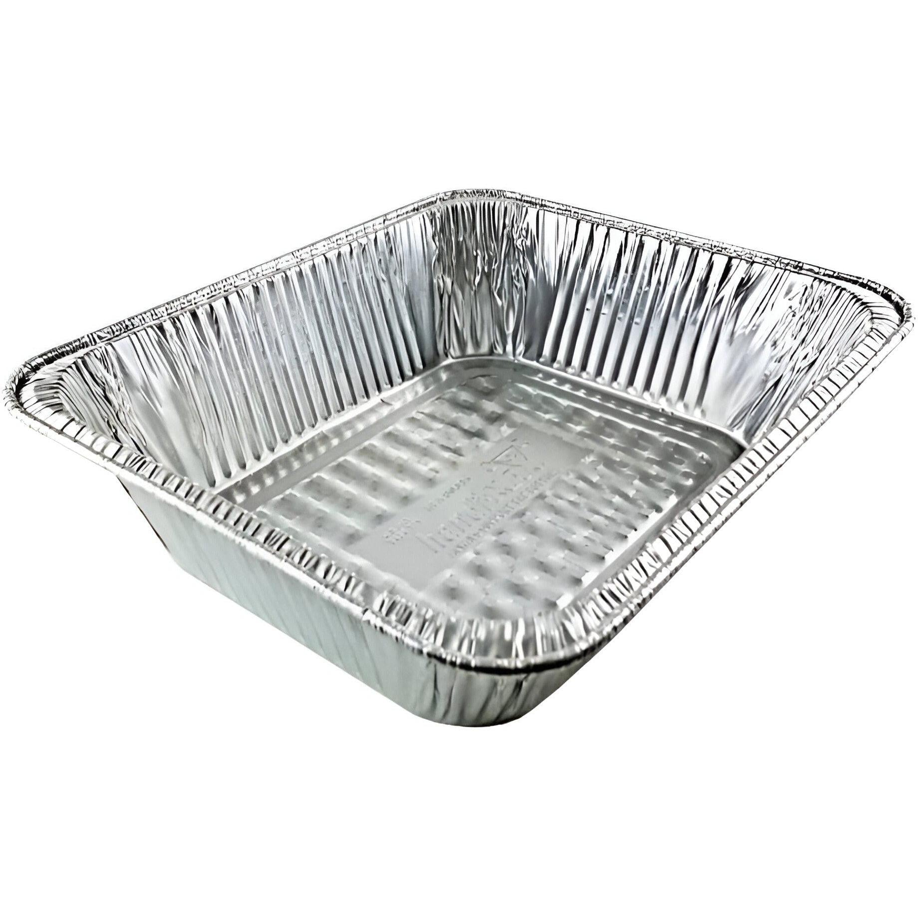 HFA - Tru-Fit 1/2 Extra Deep Foil Steam Pan/Containers, 100/Cs - 80325