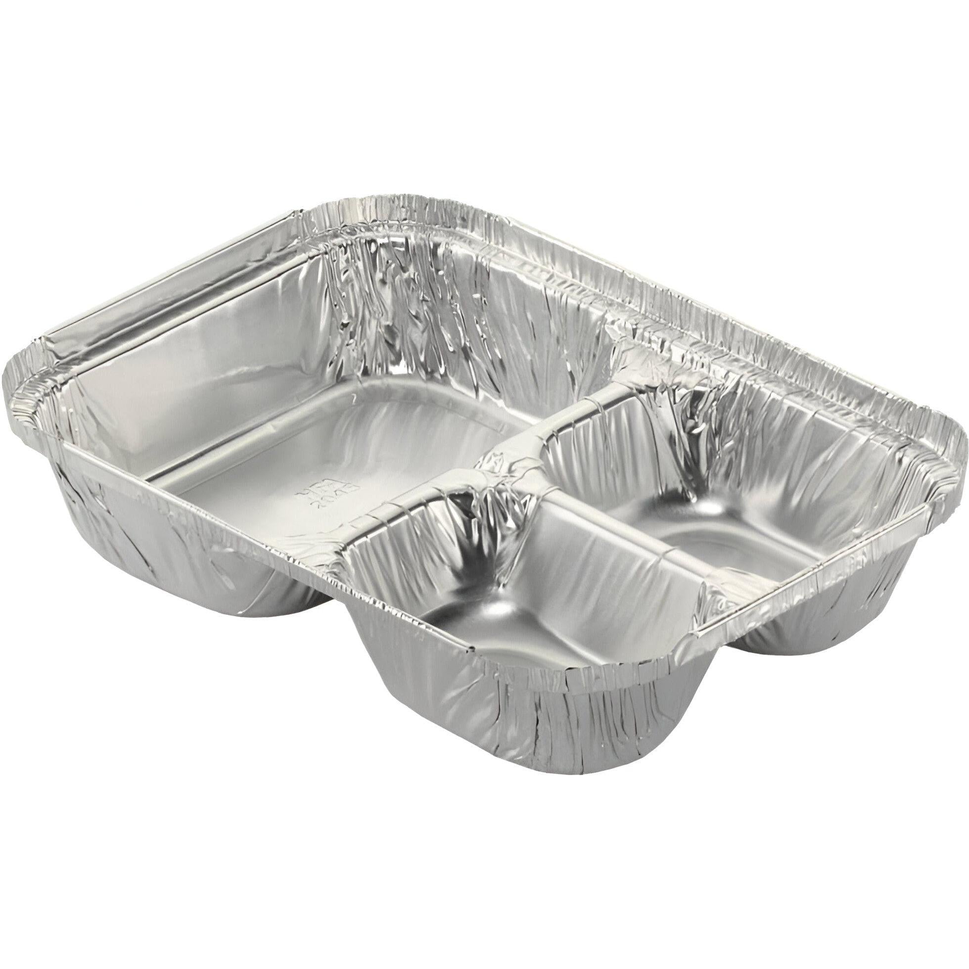 HFA - Oblong 3-Compartment Foil Containers, 500/Cs - 2045-35-500 ...