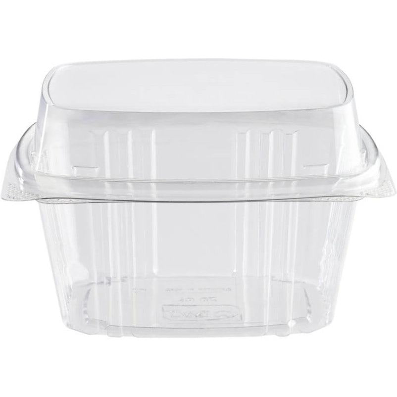 Darnel - 16 Oz SelloPlus Clear Hinged Deli Containers with High Dome ...