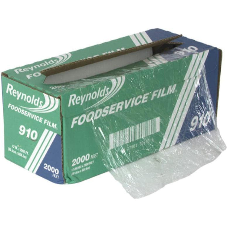 Reynolds Wrap - 12" x 2000 ft Food Service Plastic Film Wrap, 2000ft/r