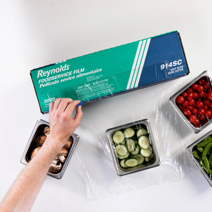 Reynolds Wrap - 18" x 2000ft Food Service Plastic Film Wrap with Slide