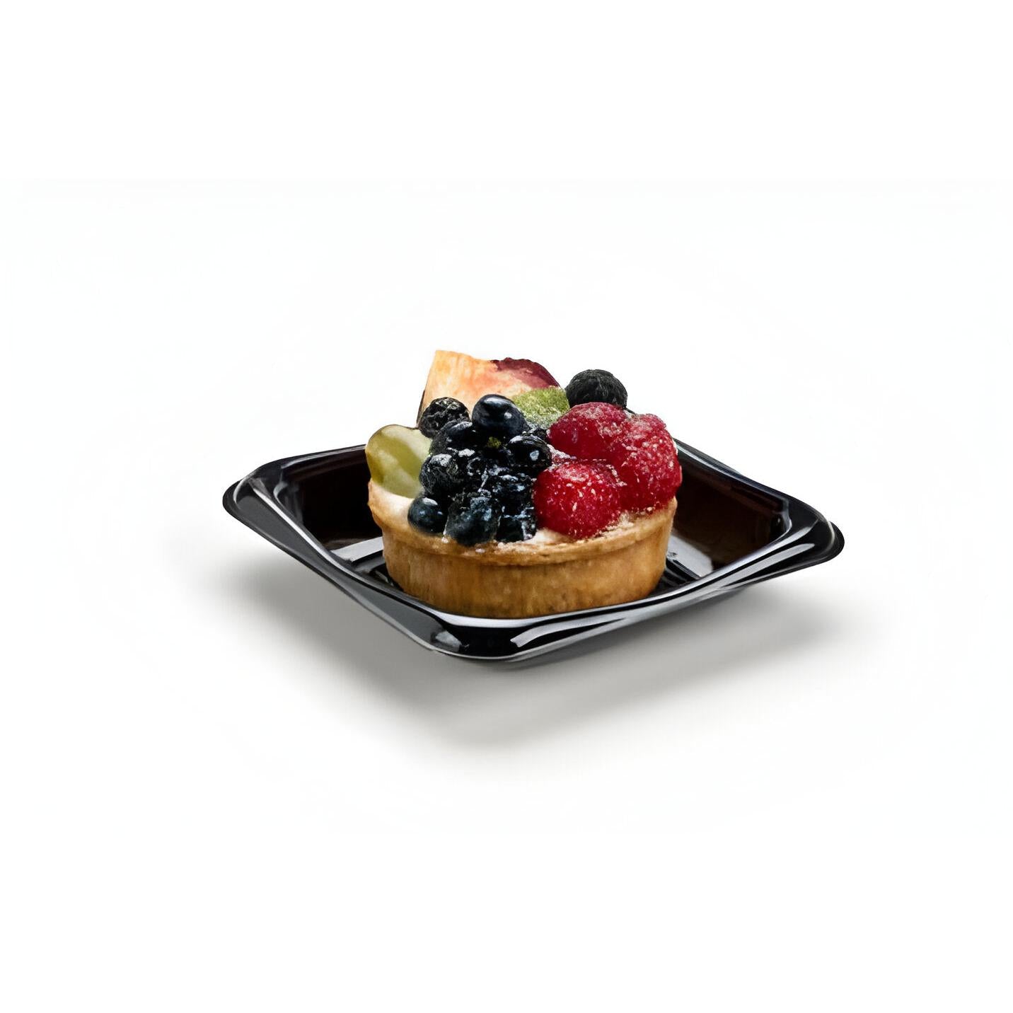 Sabert - Pulp Small Black Sandwich Container, 300/cs - 900606D300 ...